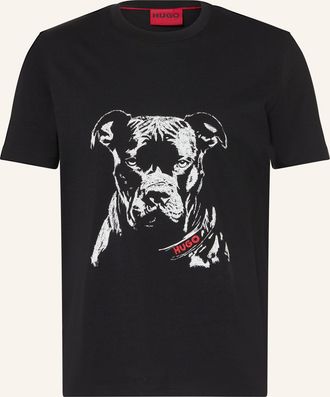 HUGO BOSS Hugo T-Shirt Dubrox schwarz
