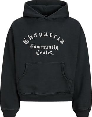 Willy Chavarria Sweatshirt &agrave; capuche en coton