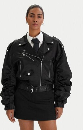 Karl Lagerfeld Bomberjacke B1W14002 Schwarz Relaxed Fit