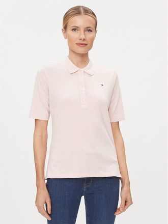 Tommy Hilfiger Poloshirt 1985 WW0WW37820 Rosa Regular Fit
