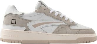 D.A.T.E. D.a.t.e., Homme, Chaussures, Beige, Taille: 45 EU Torneo Baskets
