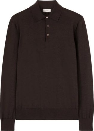 Agnona Homme, Tops, Brun, Taille: M Polo en maille