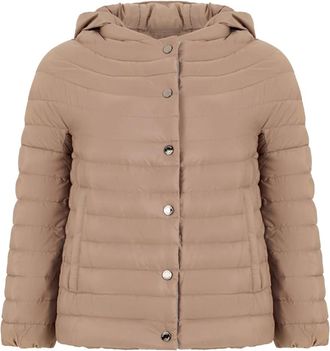 Moorer Veste matelass&eacute;e Tahlia - Femme - Vestes - Brun - Taille: 36 FR