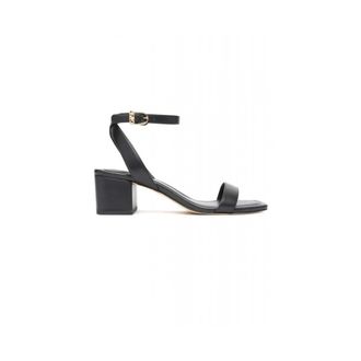 Michael Kors Femme, Chaussures, Noir, Taille: 40 EU Merriam Leather Sandal