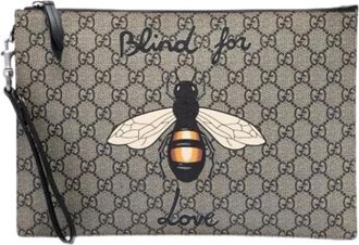 Gucci Sac pochette vintage Pre-owned - Femme - Pre-owned - Beige - Taille: ONE Size