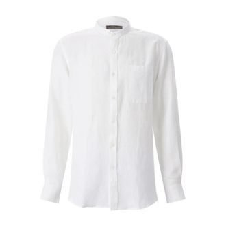 Brett Johnson Homme, Chemises, Blanc, Taille: L Casual Chemises