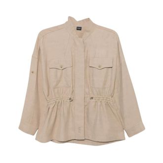 Fay Leichte Jacke - - Jackets - Damen - Beige - L