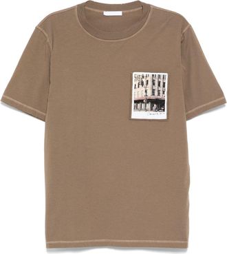 Helmut Lang t-shirt Postcard - Marron