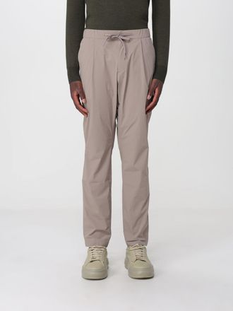 Herno Pantalon droit en tissu technique avec cordon de serrage &agrave; la taille