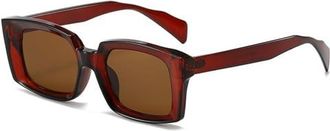 Generic Lunettes De Soleil Dext&eacute;rieur For Hommes Et Femmes, For Les Vacances, La Conduite Trajets Domicile-travail(Brown)