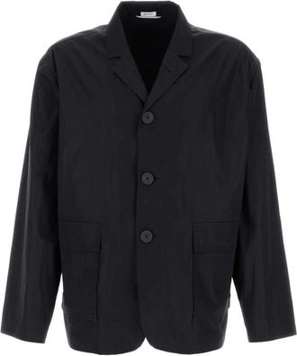 Thom Browne Homme, Vestes, Noir, Taille: XL Veste de sport l&eacute;g&egrave;re et compressible en Tech Memory