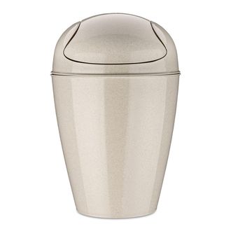 Koziol DEL M Schwingdeckeleimer 12l Recycled Desert Sand