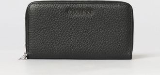 Orciani Gro&szlig;e Continental-Brieftasche aus geh&auml;mmertem Leder mit Rundum-Rei&szlig;verschluss