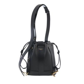 Lancel Crossbody Bags - Elles Grained Cowhide Leather - S Bucket Bag - Gr. unisize - in Schwarz - f&uuml;r Damen