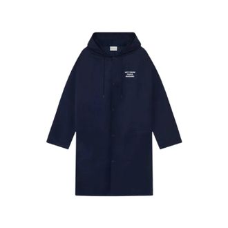 Dr&ocirc;le de Monsieur La Parka Slogan - - Coats - Herren - Blau - XS