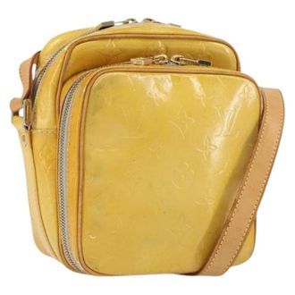 Louis Vuitton Sac bandouli&egrave;re en cuir Pre-owned - Femme - Pre-owned - Jaune - Taille: ONE Size