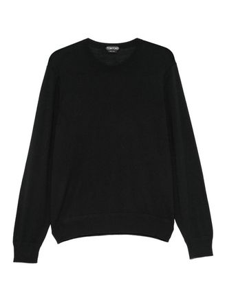 Tom Ford Pull Col Rond - Noir