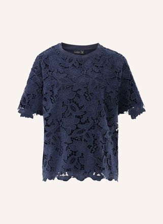 van Laack Van Laack Bluse Modern Fit blau