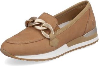 Remonte Rene Womens Slip on Shoes 39 EU Sand Nubuck