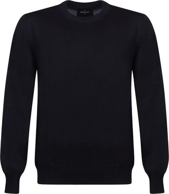 Gran Sasso Pullover mit rundem Ausschnitt - Blau