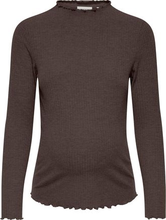 Only Olmemma L/S High Neck Top JRS Noos