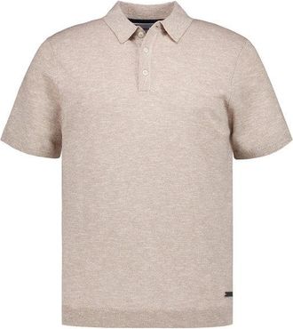 Pierre Cardin Herren Polo-Shirt beige meliert