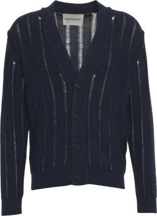 Amaranto Amar&aacute;nto, Homme, Pulls, Bleu, Taille: M Amaranto Cardigan