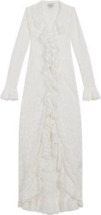 ARAKII Robe longue transparente en dentelle