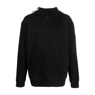 Peuterey Hoodie aus Baumwolle mit Logo-Print - - Sweatshirts & Hoodies - Herren - Schwarzk - XS
