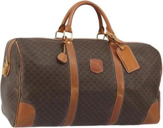 Celine Sac Boston Pre-owned - Femme - Pre-owned - Brun - Taille: ONE Size