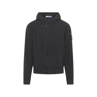Stone Island Hooded Zip-up Jacket