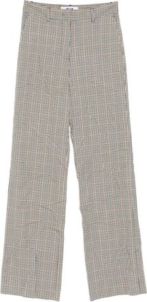 Msgm pantalon à patch logo - Tons neutres