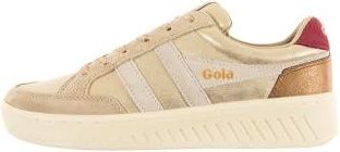 Gola Femme Superslam Blaze II Basket, Doré/Blanc cassé/Cerise, 41 EU