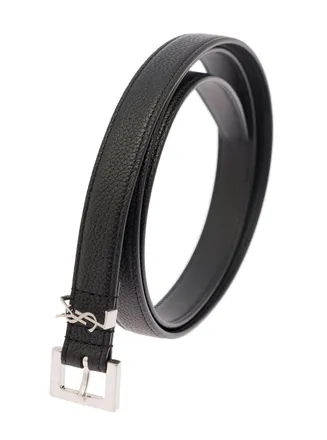 Saint Laurent Cassandra Belt - Black