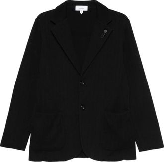 Lardini Homme, Vestes, Noir, Taille: 2XL Giacca cardigan in maglia