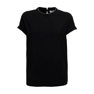 Brunello Cucinelli Damen, Oberteile, Schwarzk, LGr&ouml;&szlig;e