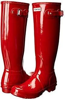 Hunter Bottes de pluie hautes Hunter Original pour femmes- Rouge militaire - 40