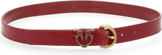 Pinko Tamboril Lederg&uuml;rtel - - Accessories - unisex - Rot - M