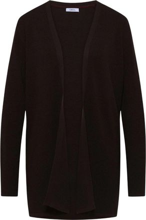 Cecil Offener Cardigan - - Knitwear - Damen - Braun - L
