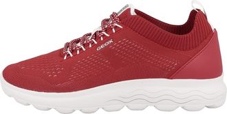 Geox Damen D Spherica A Sneakers, Rot, 36 EU
