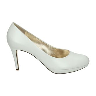 H&ouml;gl Wei&szlig;e Lederpumps - - Shoes - Damen - Wei&szlig; - 42 EU