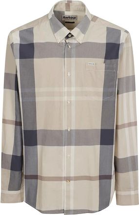 Barbour Homme, Chemises, Multicolore, Taille: XL Camicia di cotone classic tartan