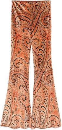 Etro Femme, Pantalons, Multicolore, Taille: 40 FR Pantalon &Eacute;vas&eacute; Paisley