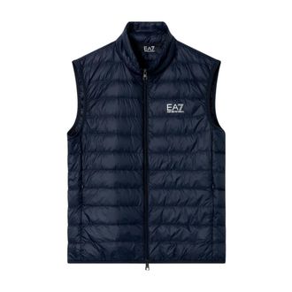 Emporio Armani Core Identity Packable Gilet - - Jackets - Herren - Blau - M