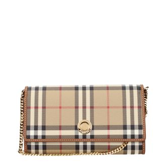 Burberry Hannah Femmes Sacs &agrave; Bandouli&egrave;re Tissu Beige