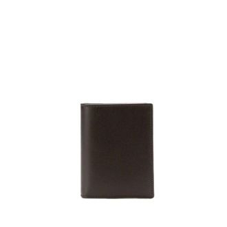 Comme Des Gar&ccedil;ons Homme, Accessoires, Brun, Taille: ONE Size Classic Leather Line A 70x105 Mm Wallet