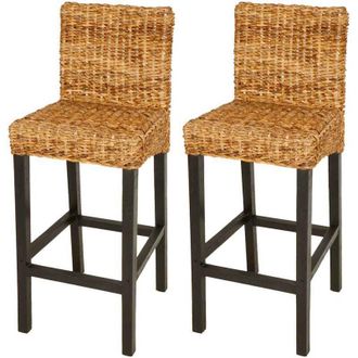 vidaXL Barst&uuml;hle 2 Stk. Abaca - Vidaxl