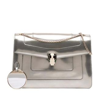 Bulgari Sac bandouli&egrave;re Pre-owned Serpenti - Femme - Pre-owned - Gris - Taille: ONE Size