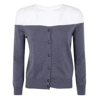 Maison Margiela Nacket Shoulders Cardigan - - Knitwear - Damen - Mehrfarbig - XS