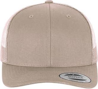 Flexfit Mixte Retro Trucker Khaki One Size Casquette, Brun (Khakhi), Taille Unique